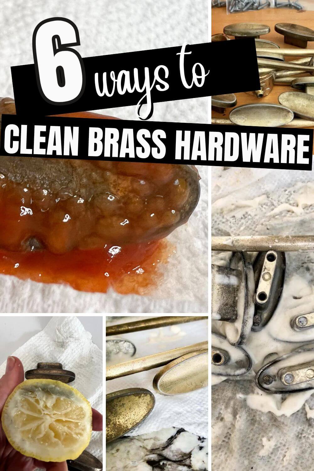 How To Clean Brass Hardware (6 Different Ways) - The DIY Nuts