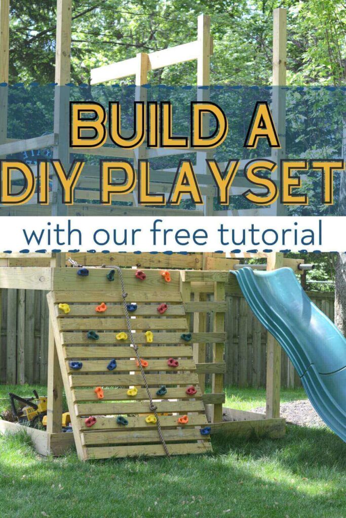Build A DIY Playset For Your Backyard - The DIY Nuts
