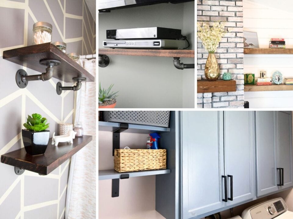 27 DIY Wall Shelf Ideas For Easy & Simple Storage - The DIY Nuts