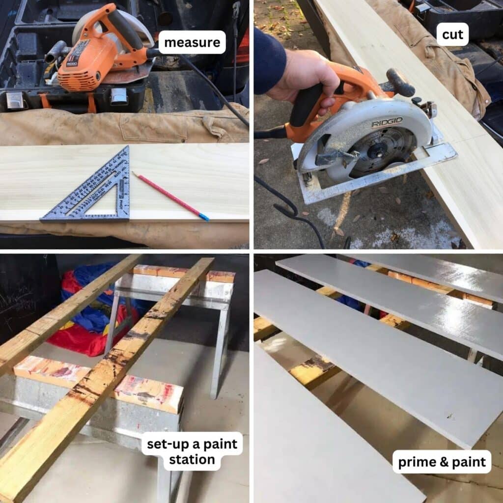 How To Hang Shelves On Concrete and Cinderblock Walls - The DIY Nuts