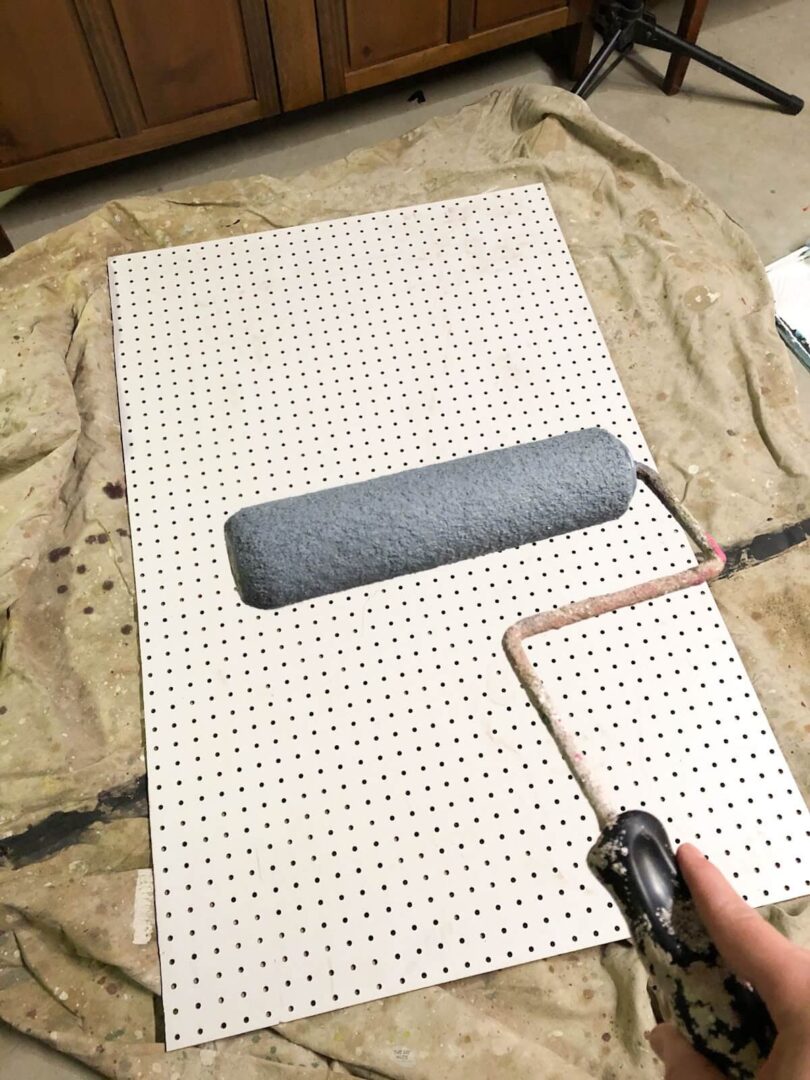 How to Build An Easy DIY Pegboard - The DIY Nuts