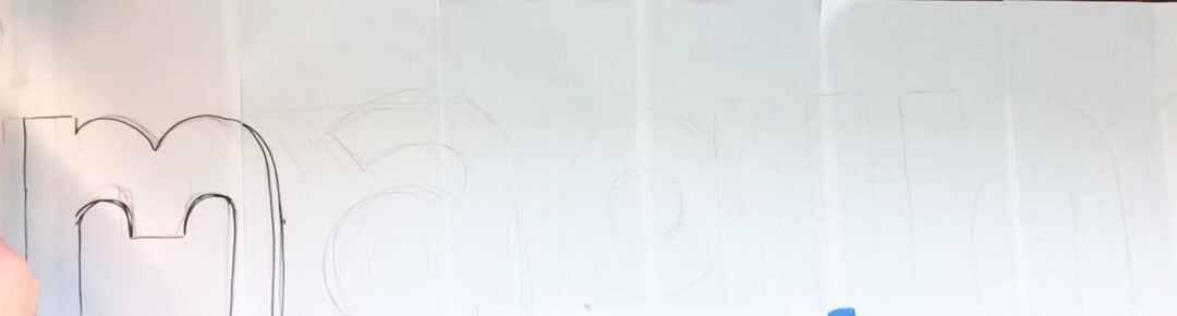 Large DIY Word String Art Idea Tutorial - The DIY Nuts