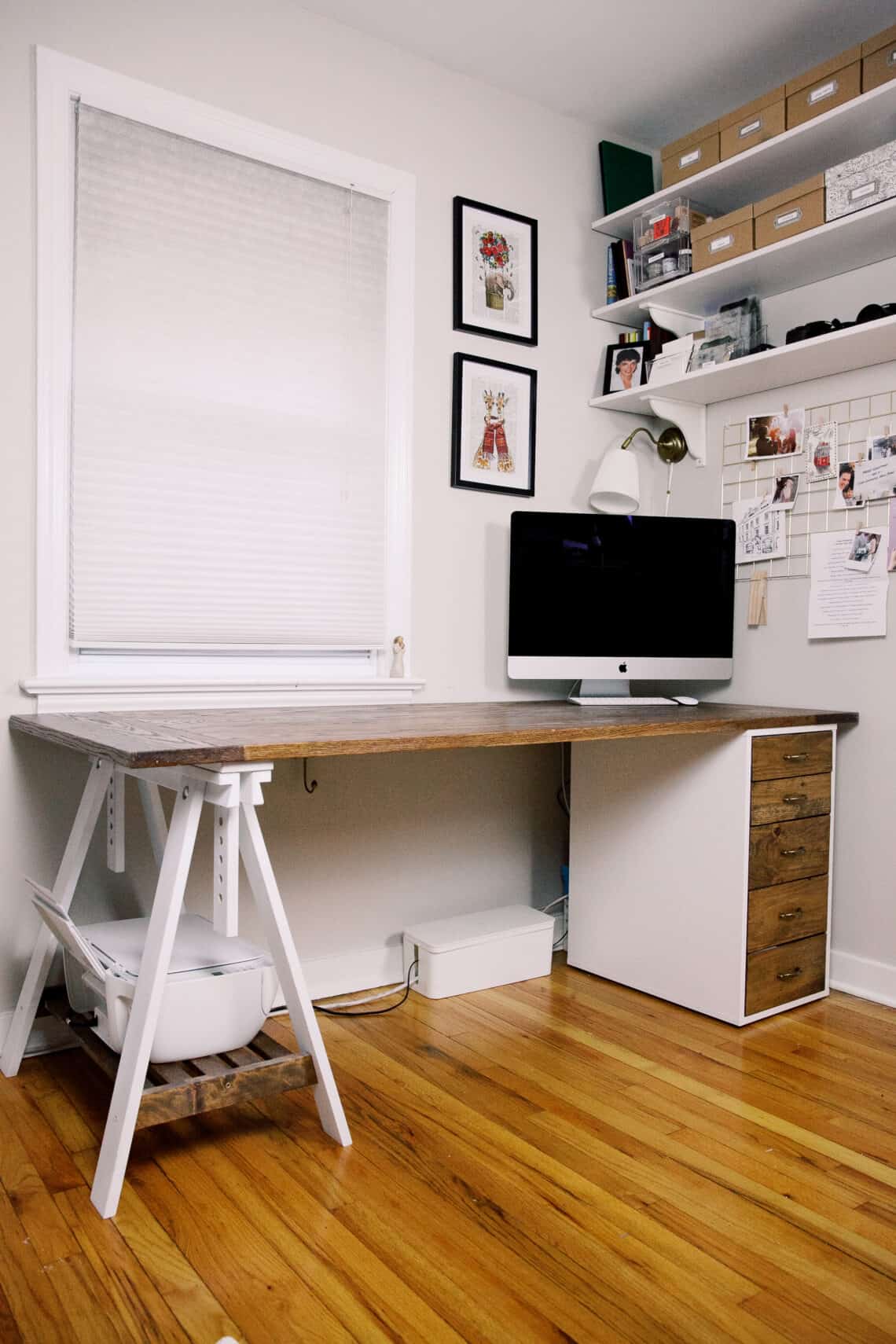 32 Modern DIY Desk Ideas You Can Build For Your Home Office - The DIY Nuts