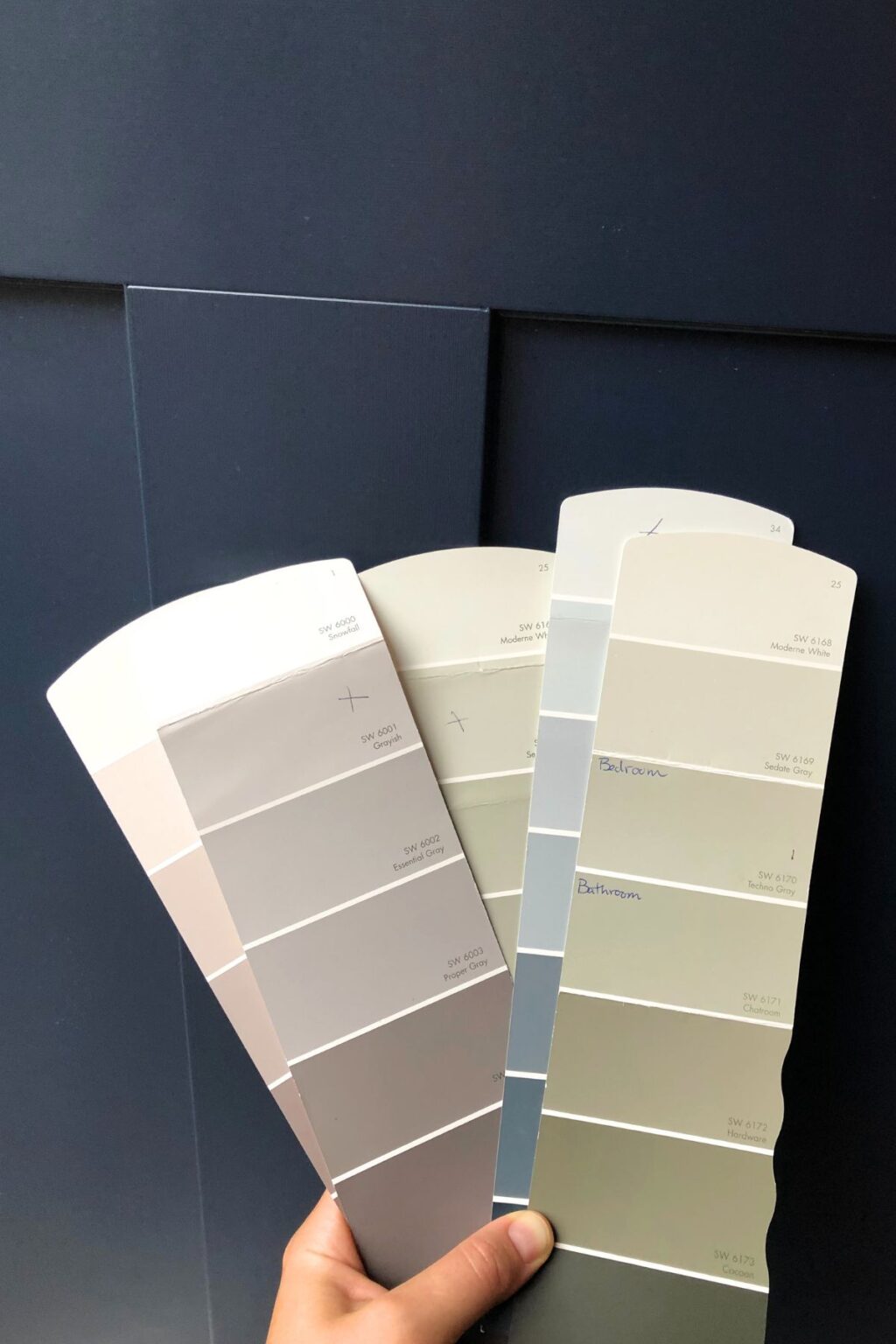 Sherwin Williams Grayish SW 6001 (A Cooler Gray Paint) - The DIY Nuts