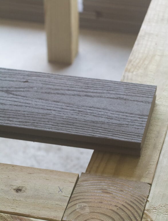 DIY Outdoor Table: What to do with Leftover Composite Decking? - The ...