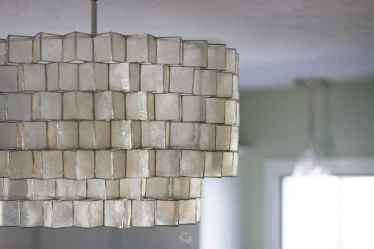 Best Capiz Shell Chandeliers & Lighting Fixtures - The DIY Nuts