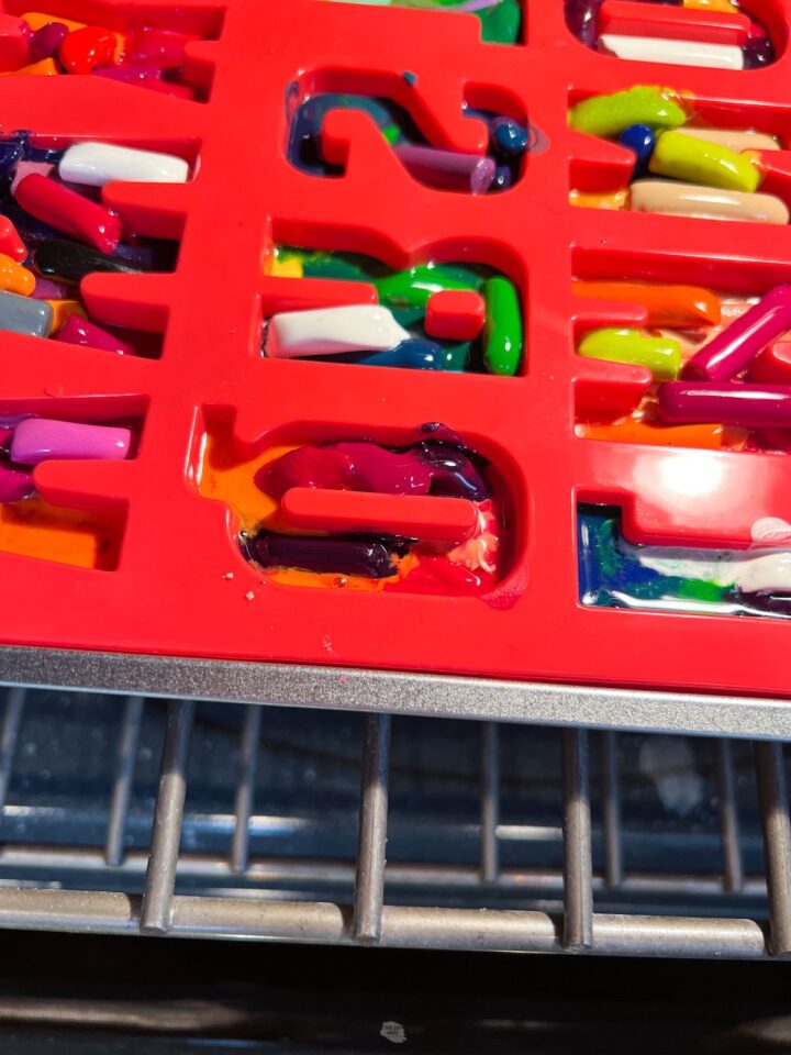 How To Make Melted Crayon Letters-Easy DIY Tutorial - The DIY Nuts