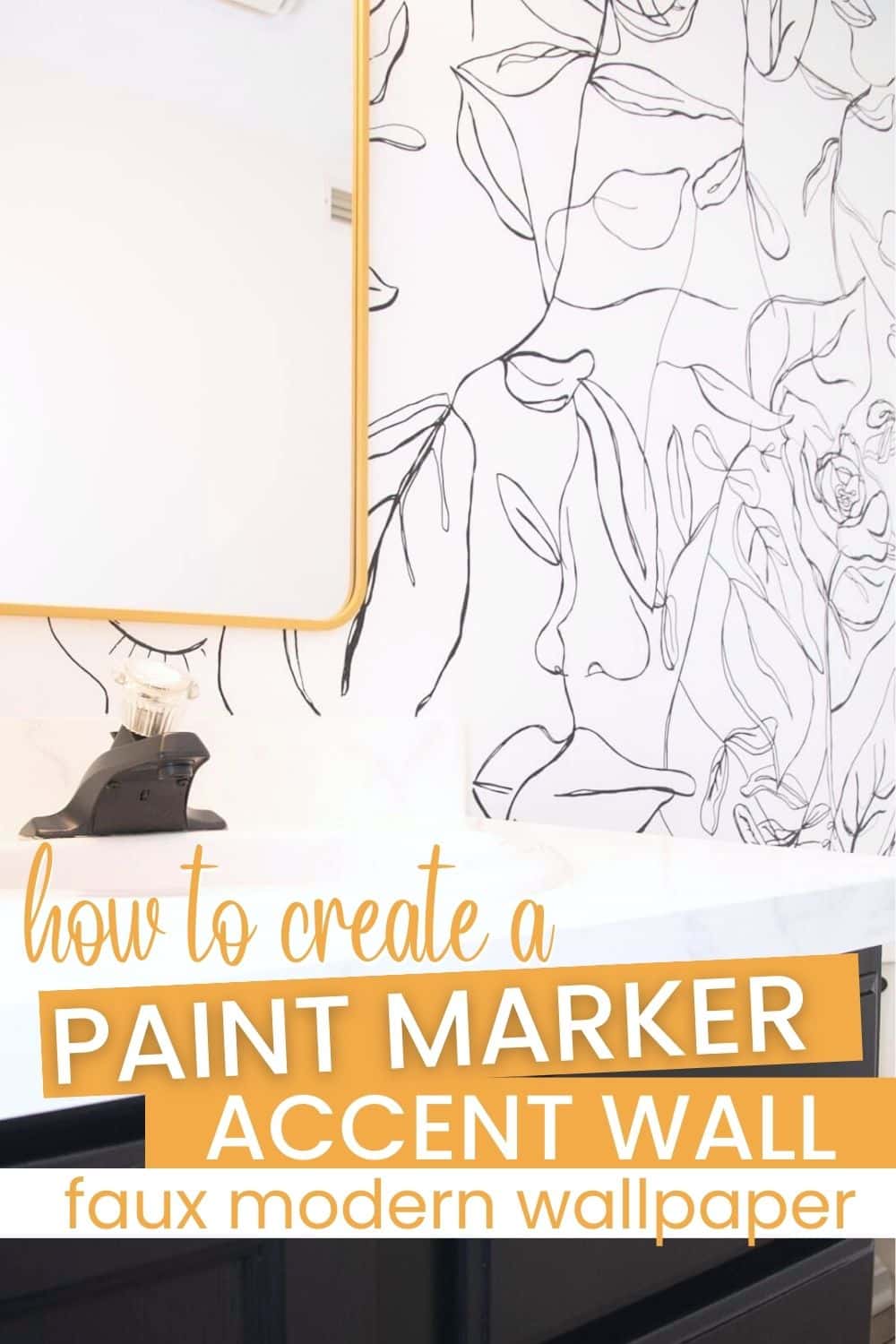 Creative DIY Sharpie Wall Tutorial - The DIY Nuts