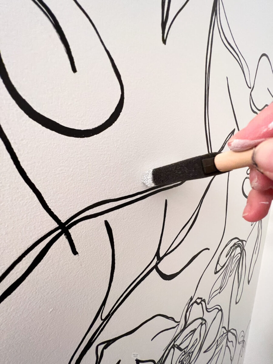 Creative DIY Sharpie Wall Tutorial - The DIY Nuts