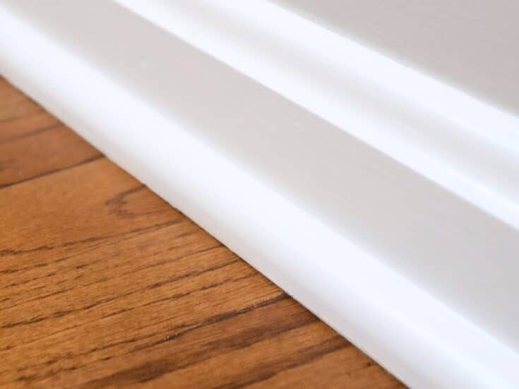 Easy Tips For Painting Trim White (DIY Tutorial) - The DIY Nuts