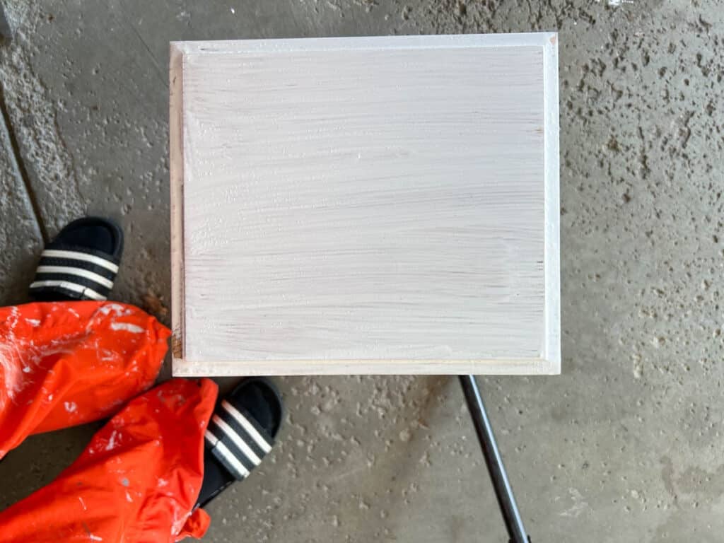 How To Whitewash Oak Cabinets For A Boho Chic Vanity Makeover - The DIY ...